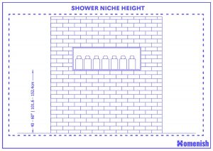 Shower Niche Dimensions and Guidelines