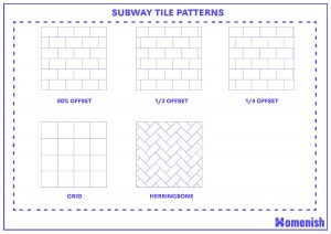 Standard Subway Tile Sizes (and Drawings) - Homenish