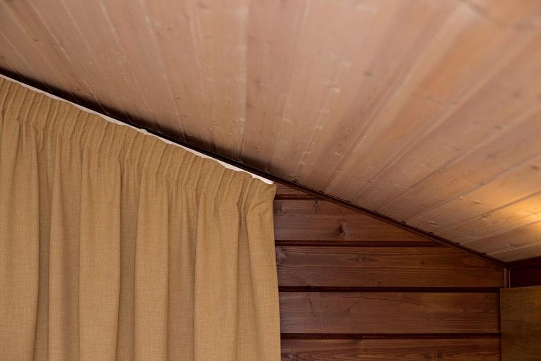 How to Hang Curtains from a Slanted Ceiling (5 Suggestions)
