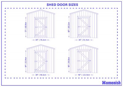 Guide to Shed Door Sizes