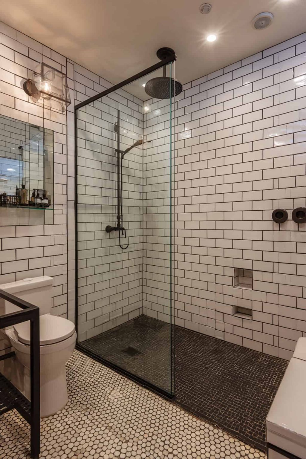 These 10 Grout Color Completely Changes White Tile