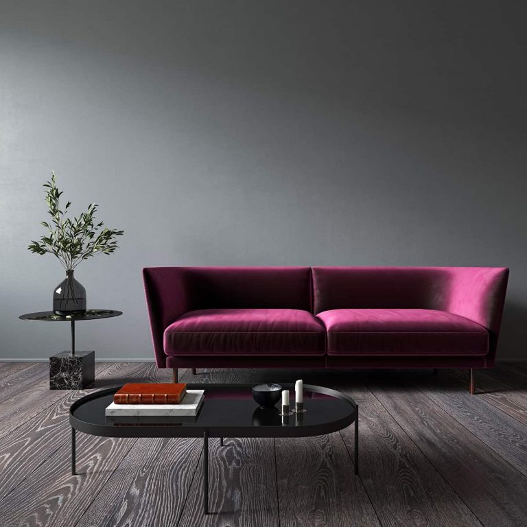 9 Refreshing Sofa Colors for Dark Floors