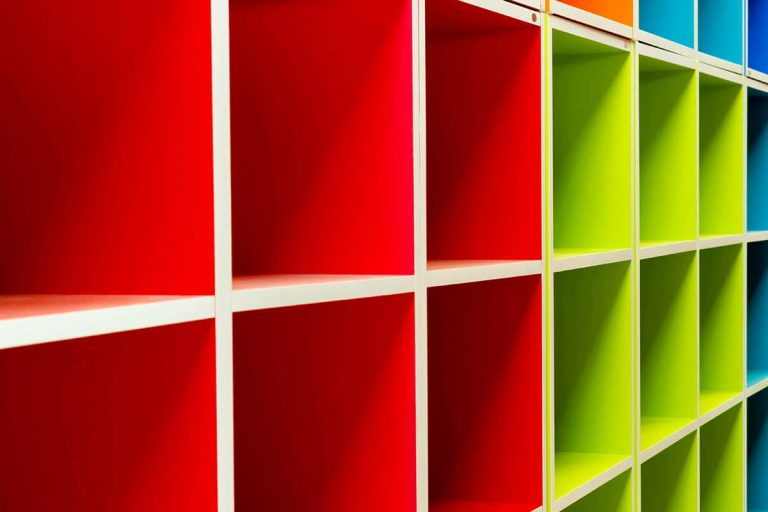 Painting Back of Bookcase for a Perfect Finish: 7 Paint Color Ideas