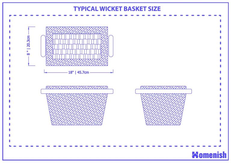 What Are the Wicker Basket Sizes?