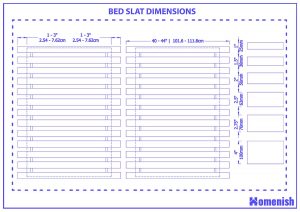 Guide to Bed Slat Sizes (with Illustrations)