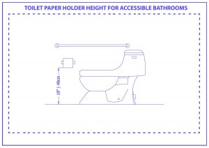Toilet Paper Holder Height (with Drawings)