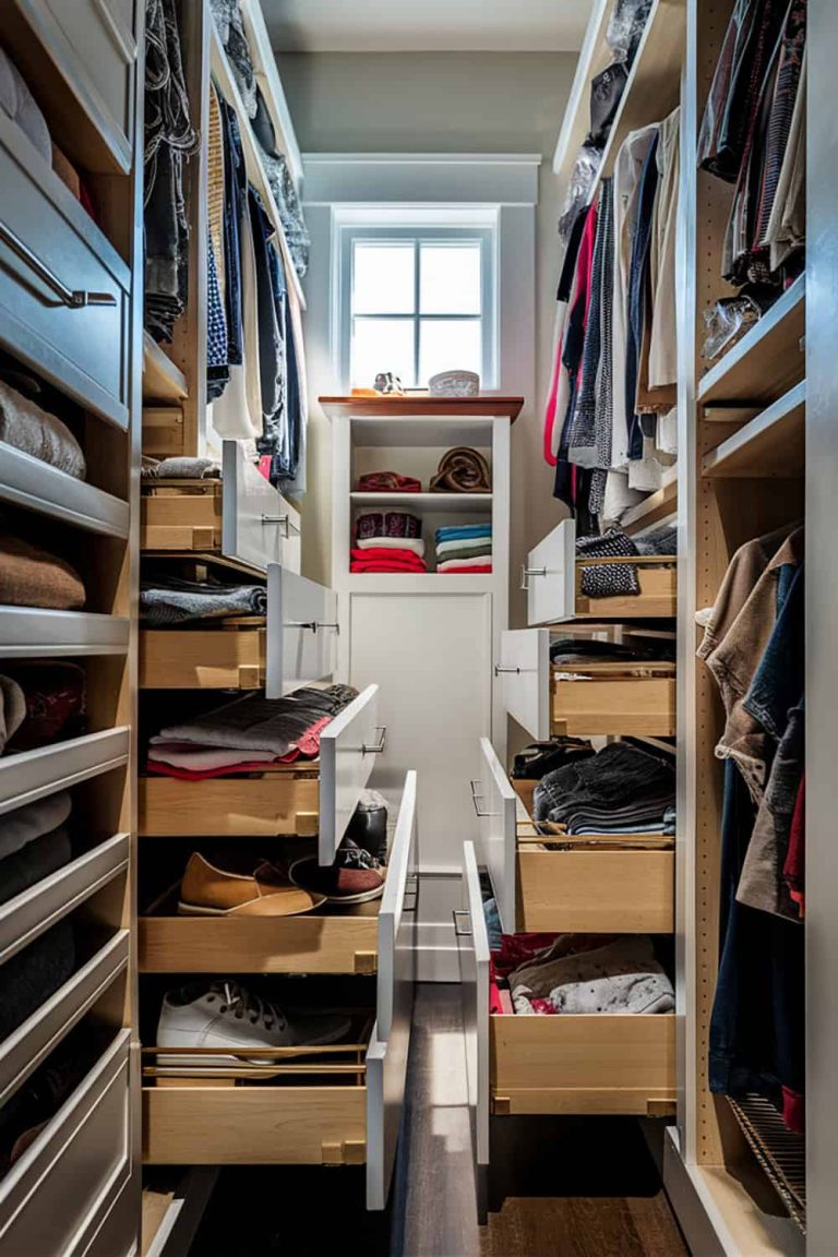 23 Narrow Closet Design Ideas to Maximize Your Space Efficiently