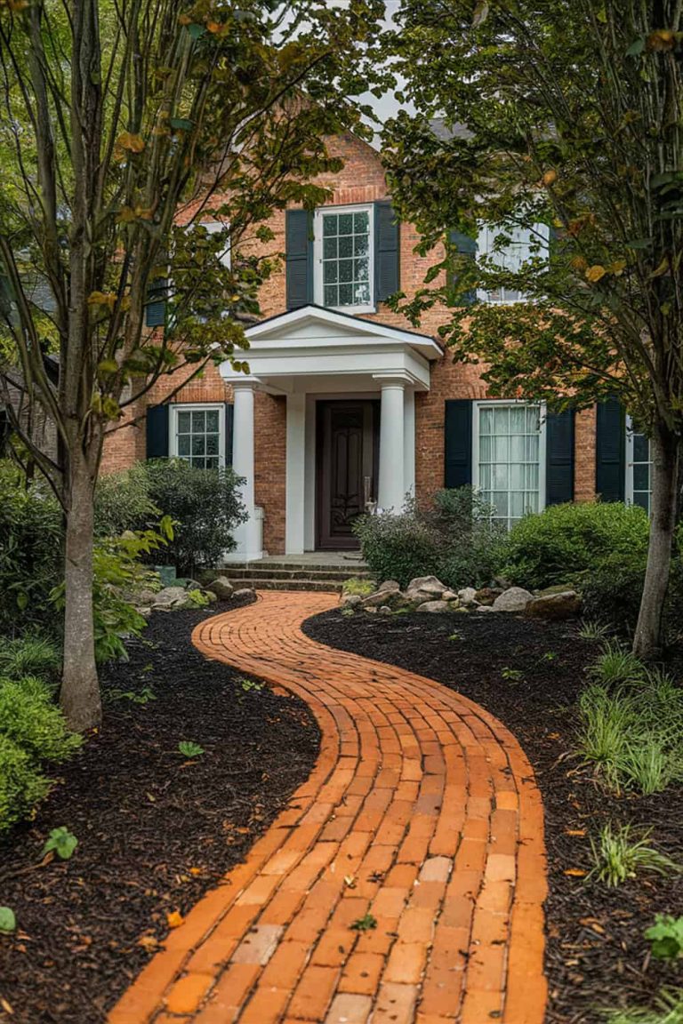 34 Orange Brick House Ideas