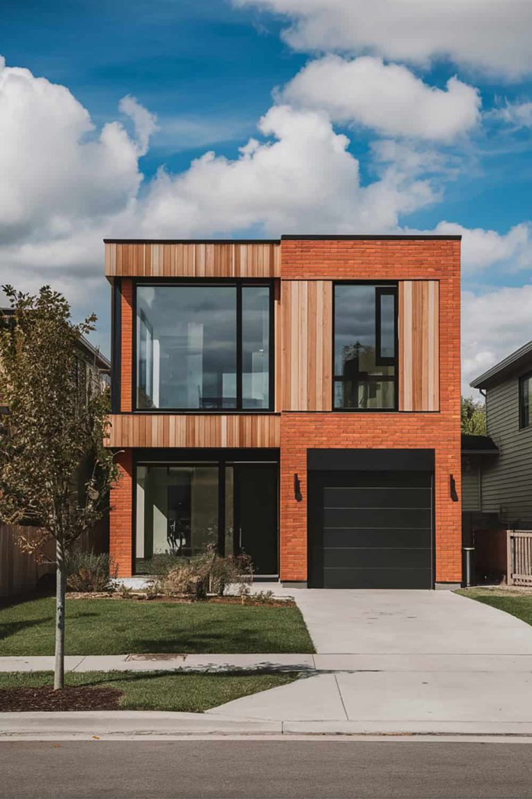 34 Orange Brick House Ideas