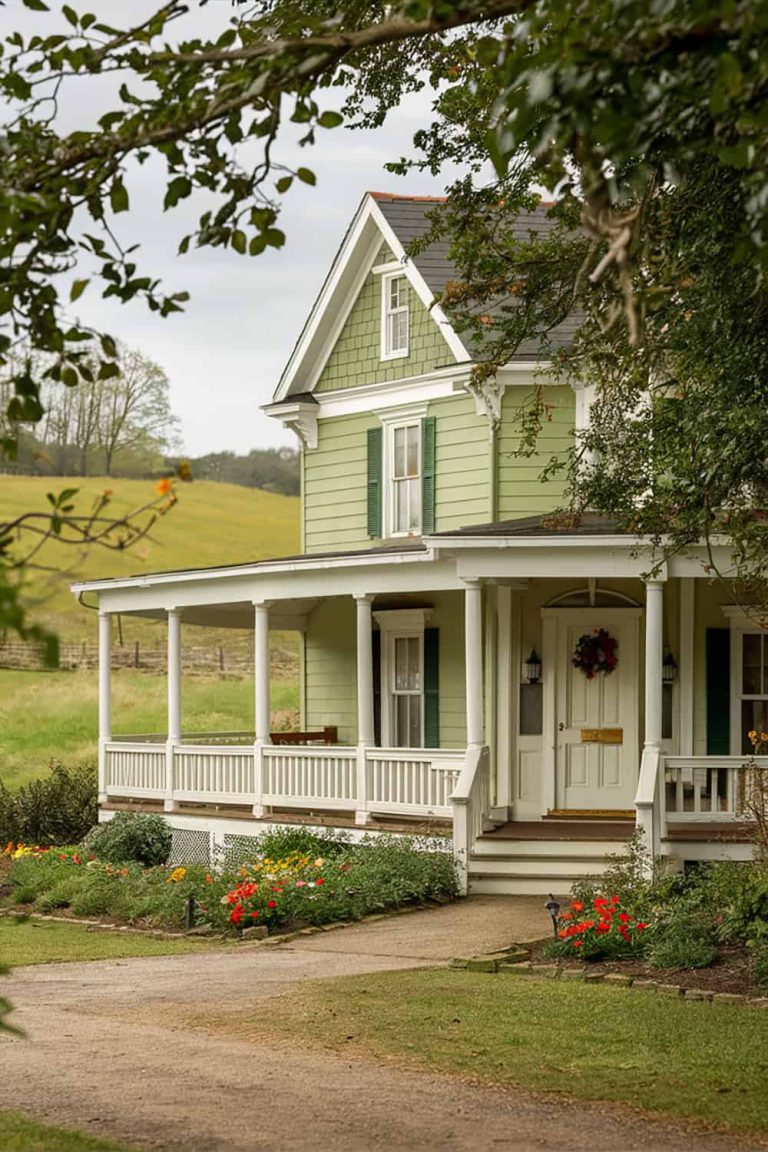 32 Green Home Exterior Ideas For Inspirations - Homenish