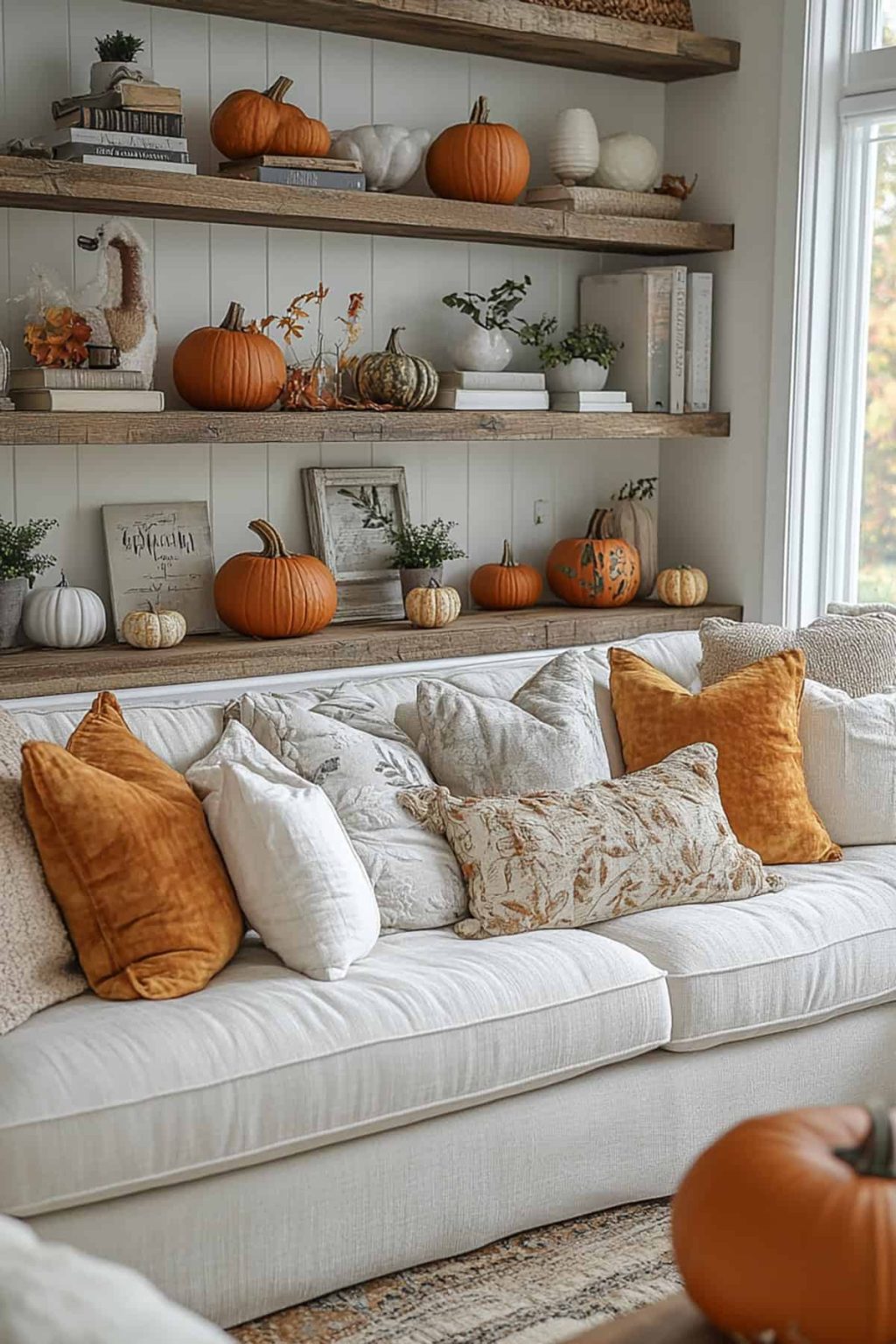 32 Fall Decor Ideas For the Living Room