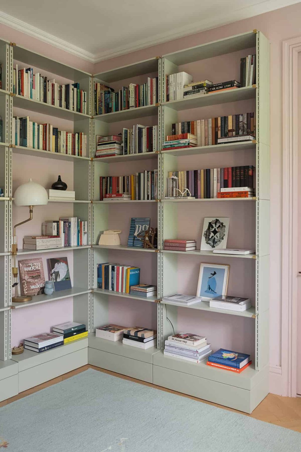 29 Colorful Bookshelf Ideas For Inspirations
