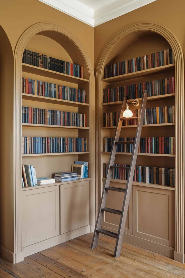 30 Inspiring Corner Bookshelf Ideas - Homenish
