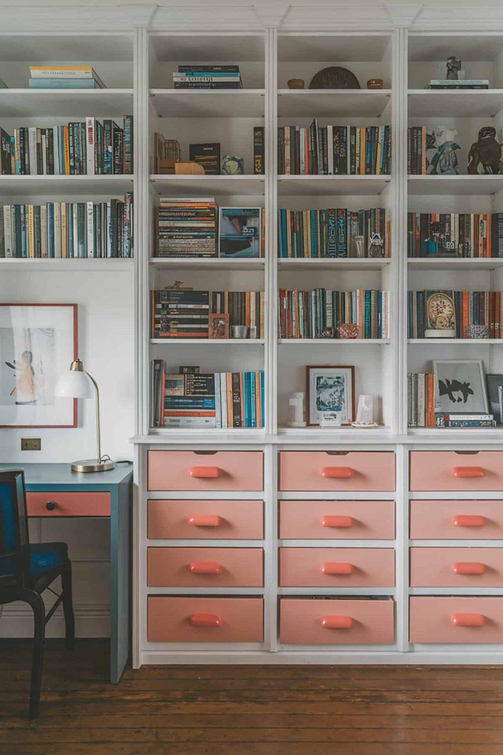 29 Colorful Bookshelf Ideas For Inspirations
