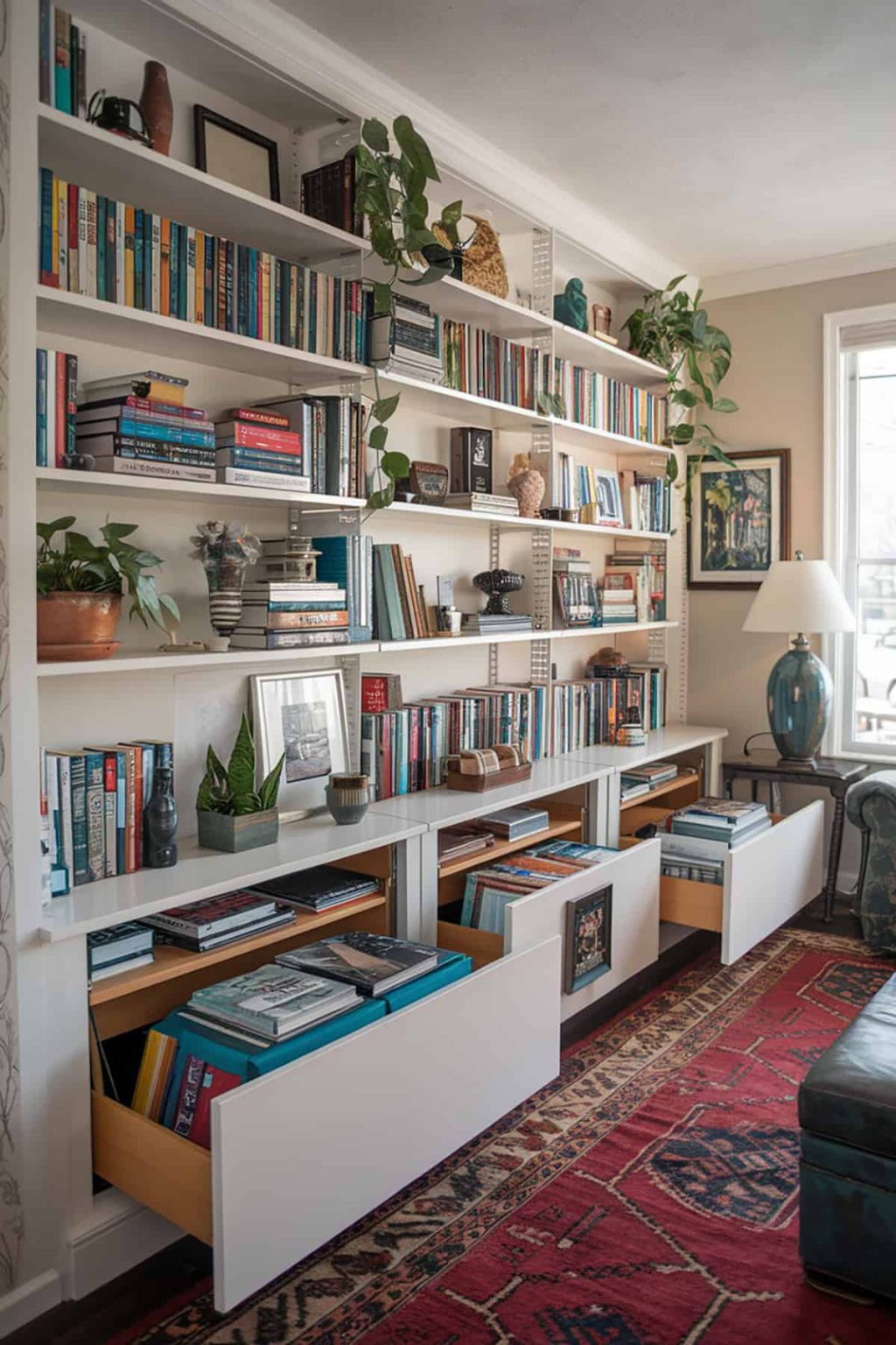32 Living Room Bookshelf Ideas For Inspiration