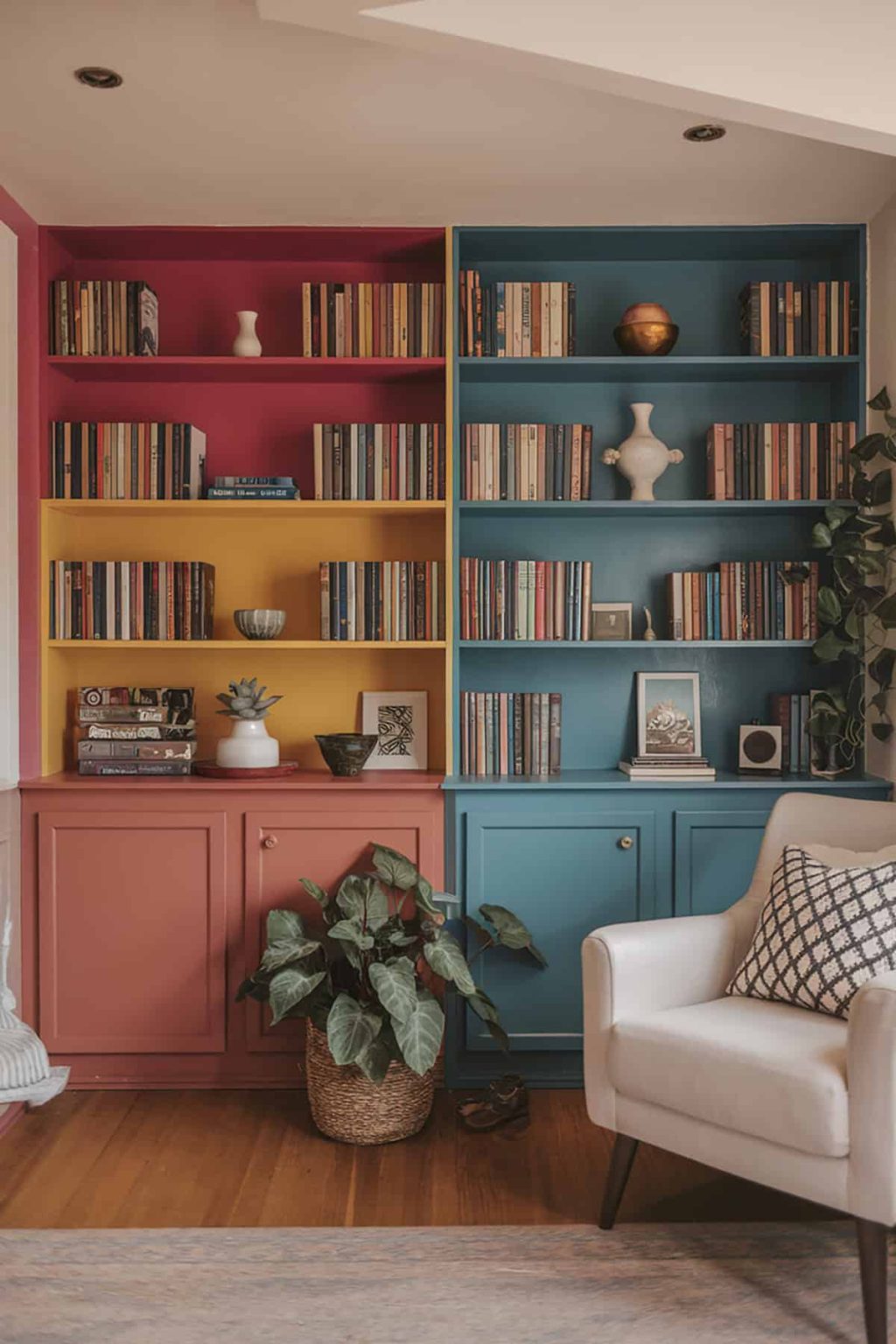 29 Colorful Bookshelf Ideas For Inspirations - Homenish