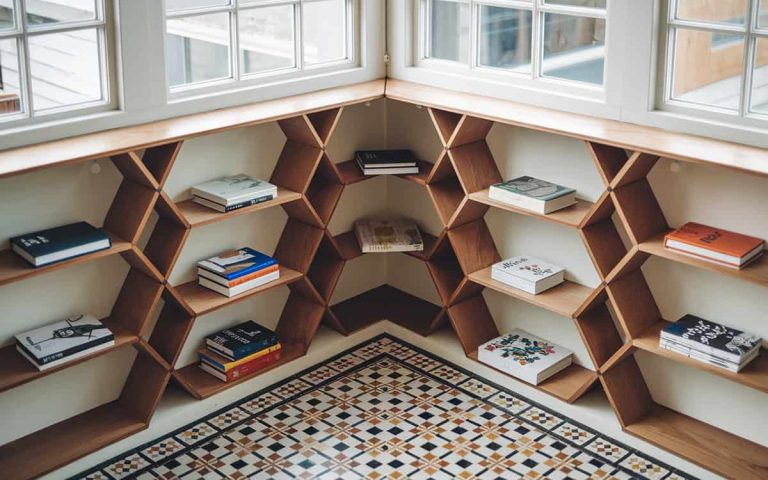 30 Inspiring Corner Bookshelf Ideas