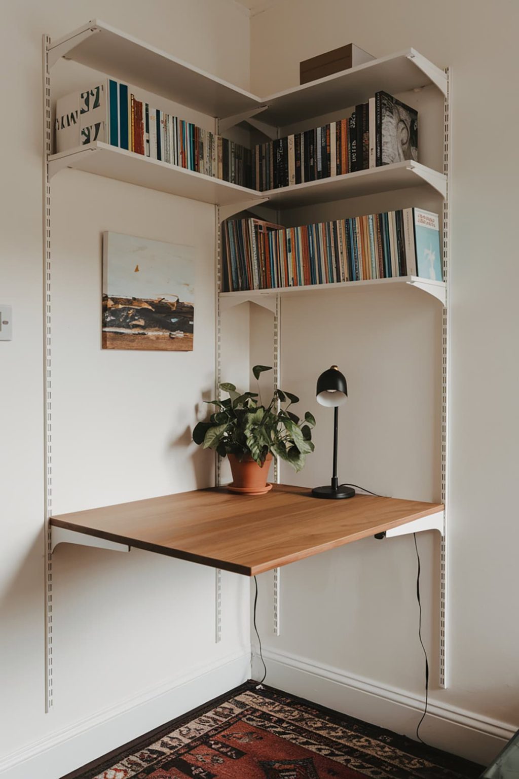 30 Inspiring Corner Bookshelf Ideas