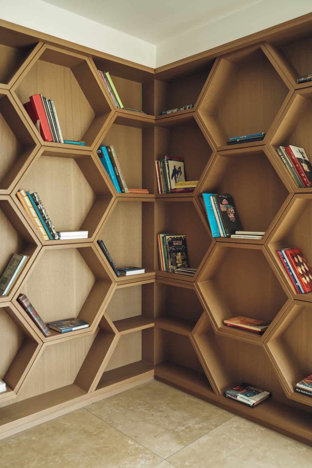 30 Inspiring Corner Bookshelf Ideas