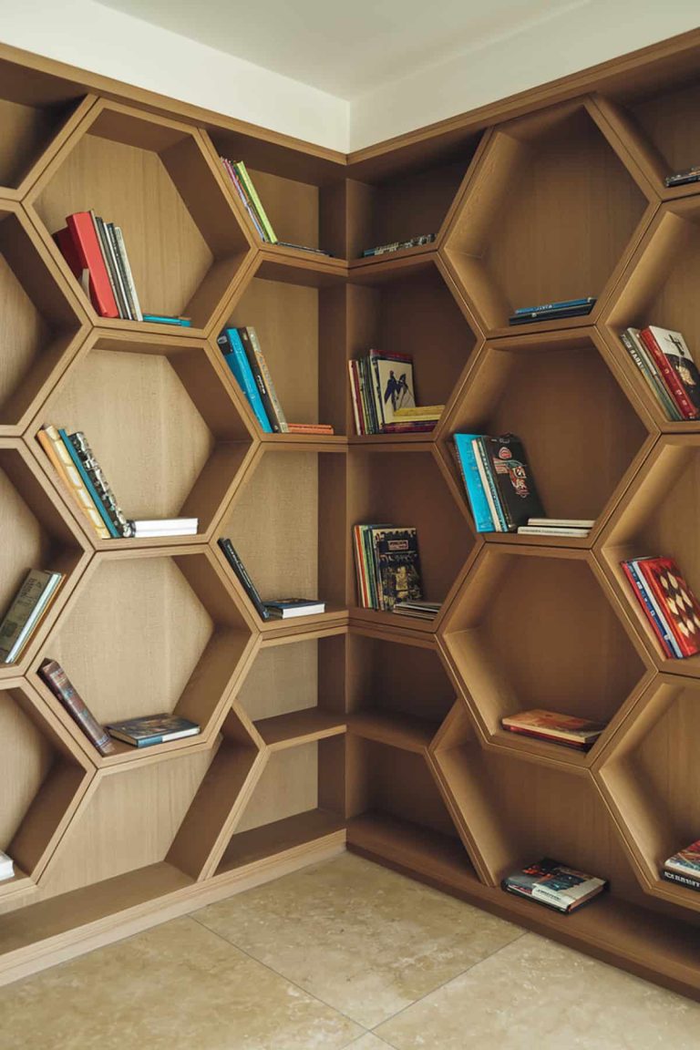 30 Inspiring Corner Bookshelf Ideas