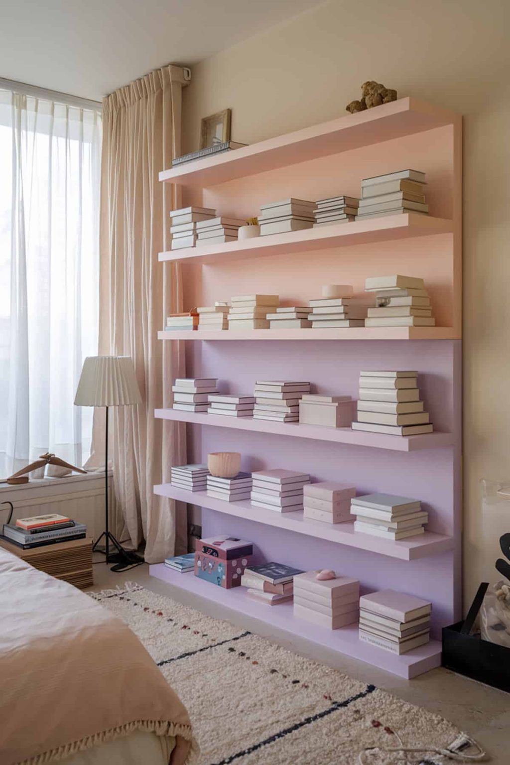 29 Colorful Bookshelf Ideas For Inspirations