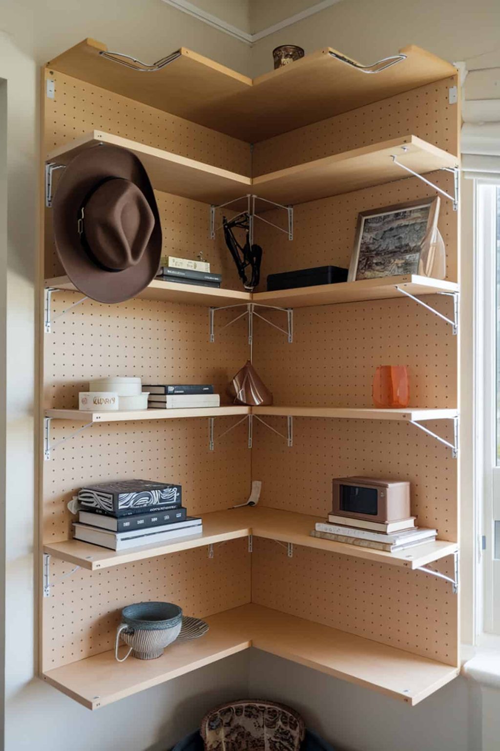 30 Inspiring Corner Bookshelf Ideas