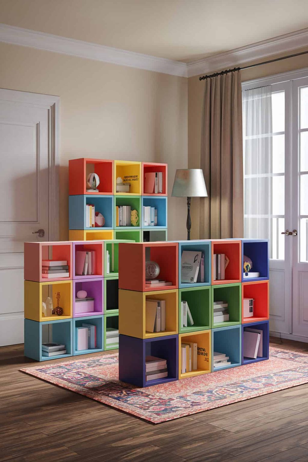 29 Colorful Bookshelf Ideas For Inspirations