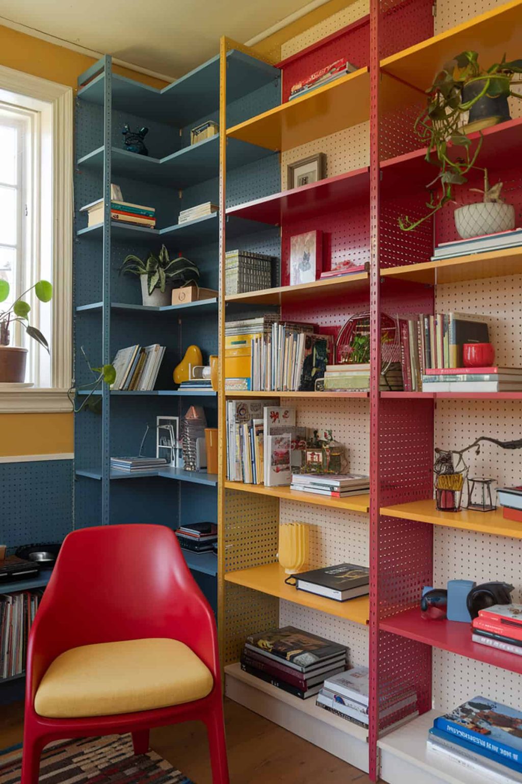 29 Colorful Bookshelf Ideas For Inspirations