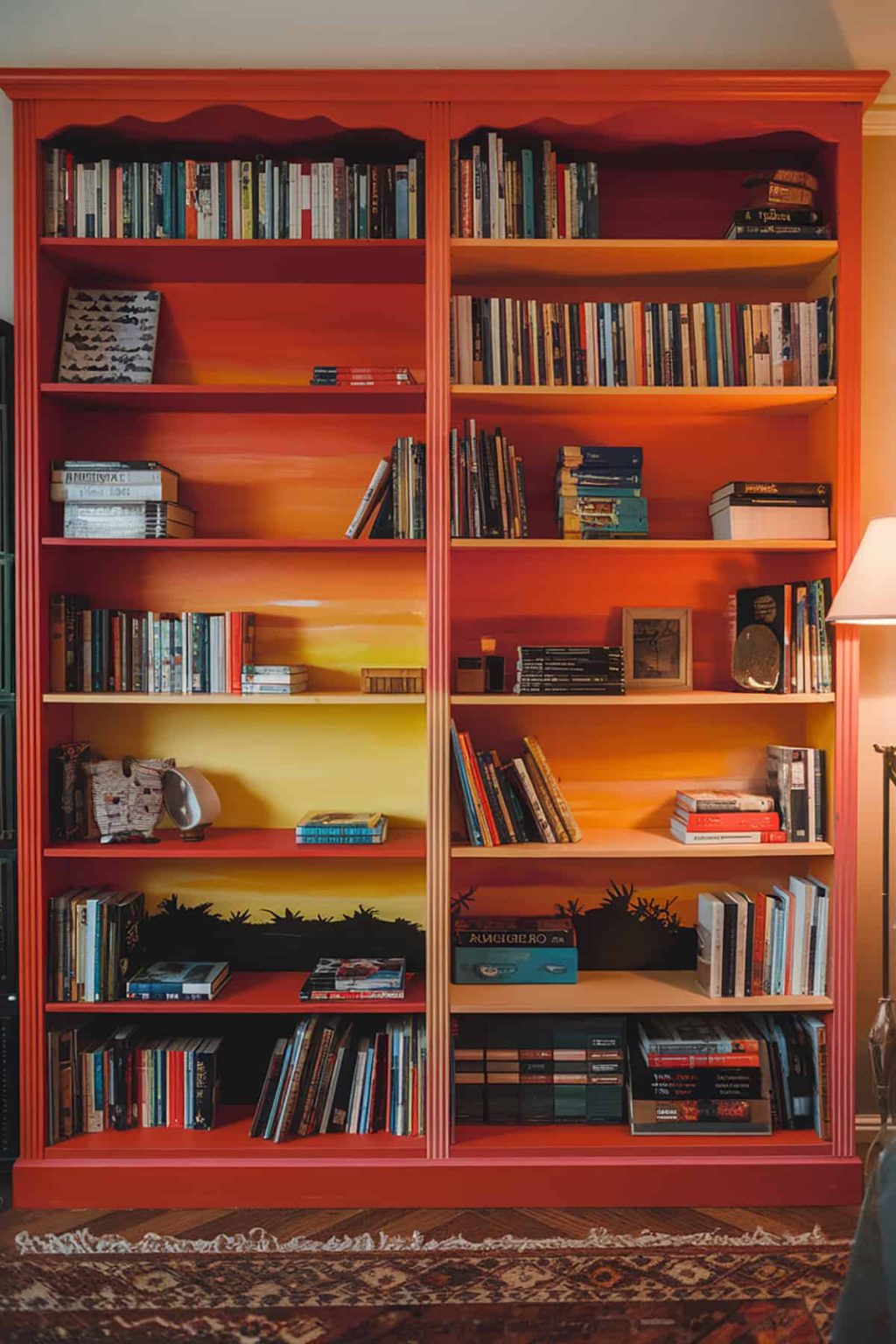 29 Colorful Bookshelf Ideas For Inspirations