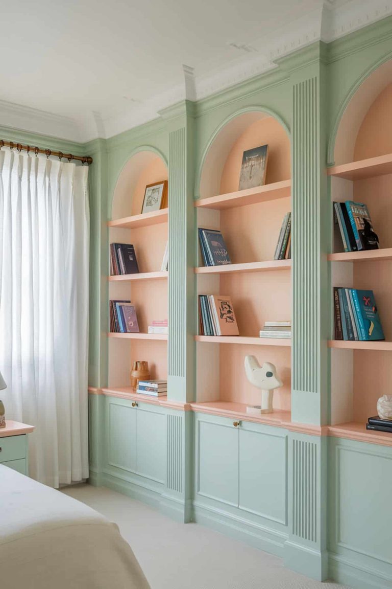 29 Colorful Bookshelf Ideas For Inspirations