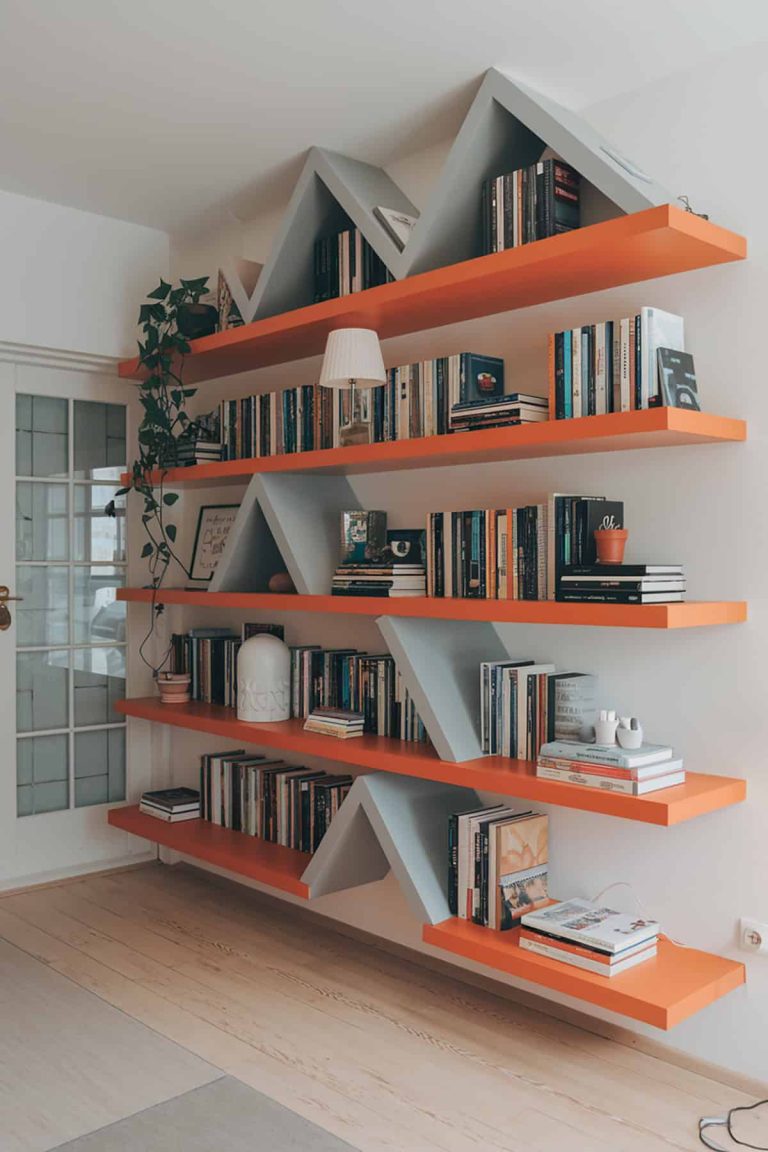29 Colorful Bookshelf Ideas For Inspirations