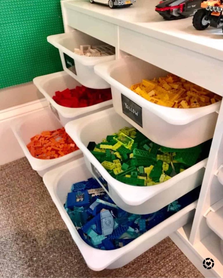 31 Practical Lego Storage Ideas For Every Home - Homenish