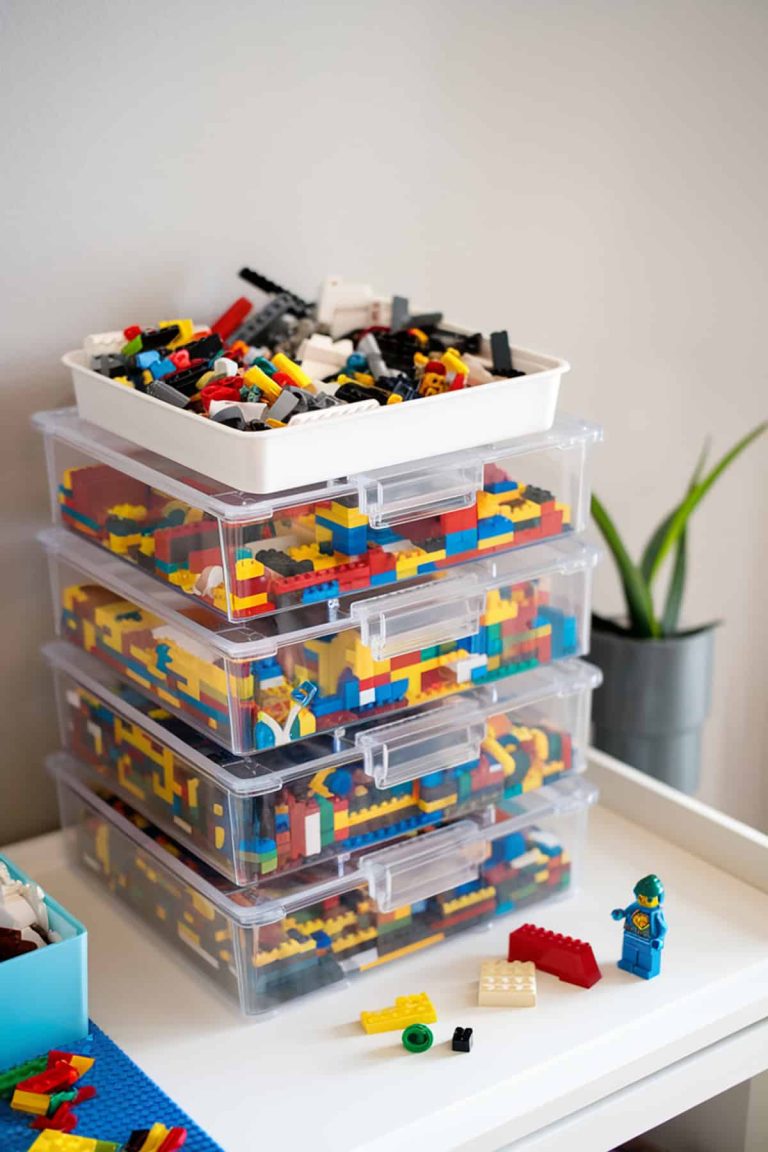 31 Practical Lego Storage Ideas For Every Home - Homenish