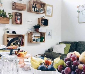 42 Clever Wooden Crate Shelf Ideas