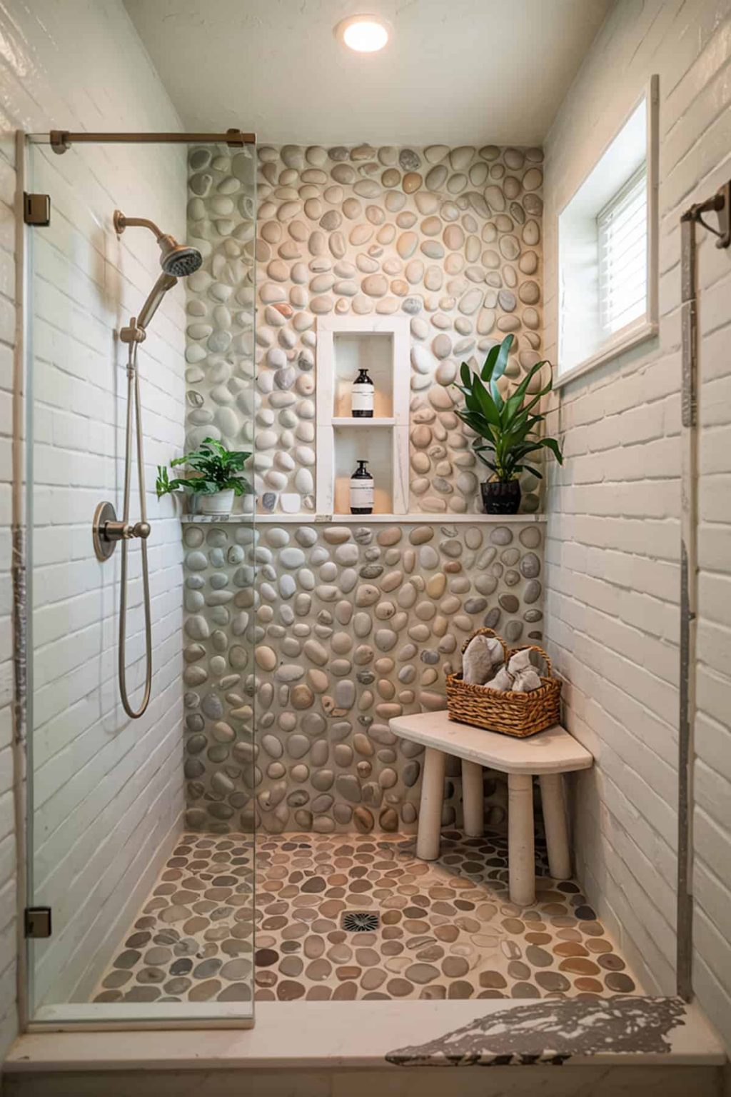 42 Walk In Shower With Bench Ideas For Inspiration