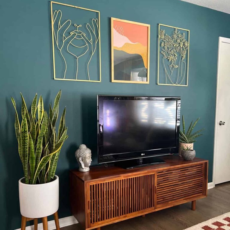42 Unique Ways to Decorate Above a TV