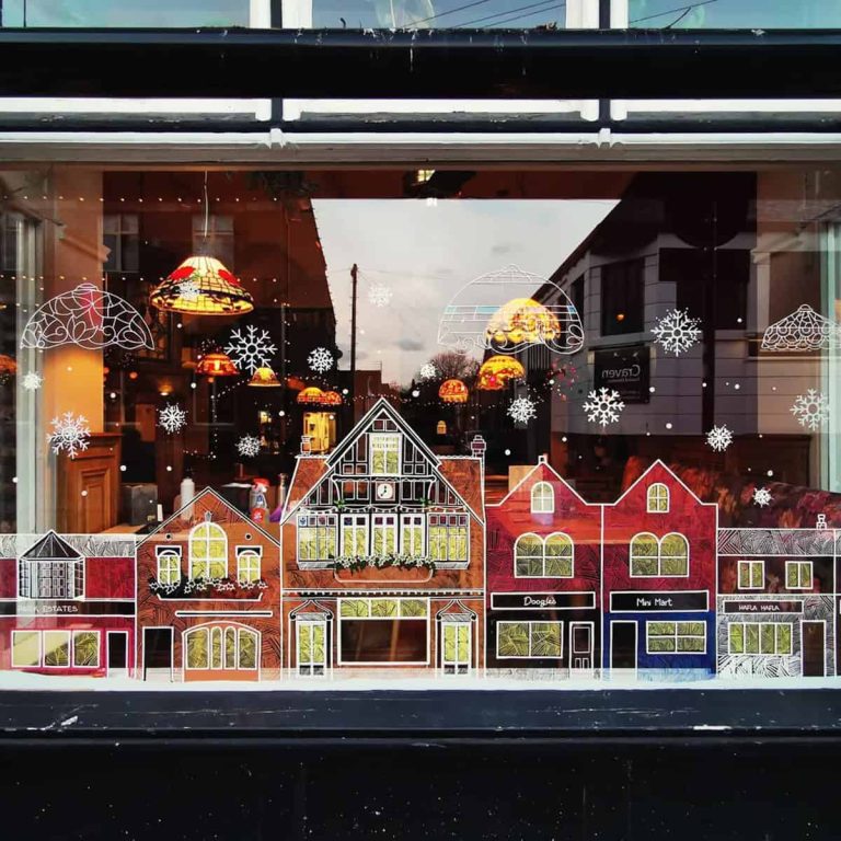 41 Magical Window Christmas Decorations You’ll Want to Copy This Year
