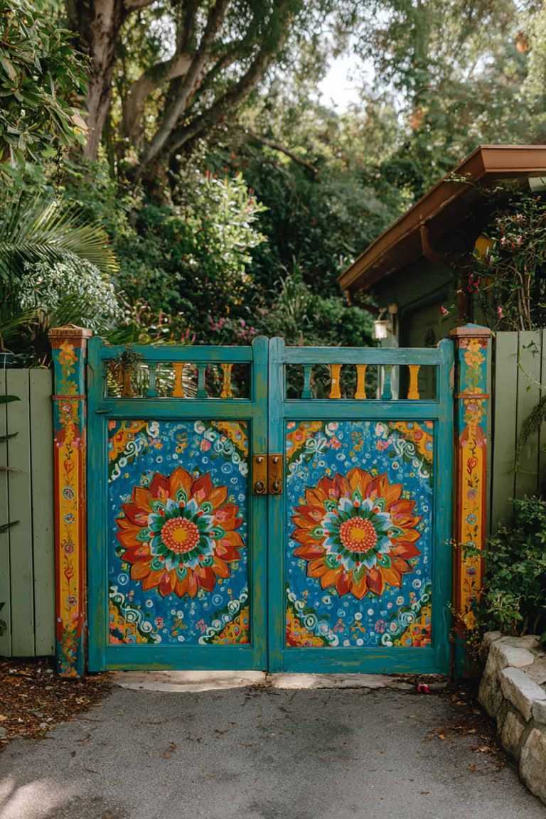 28 Boho Garden Gate Ideas That Are Pure Outdoor Eye Candy