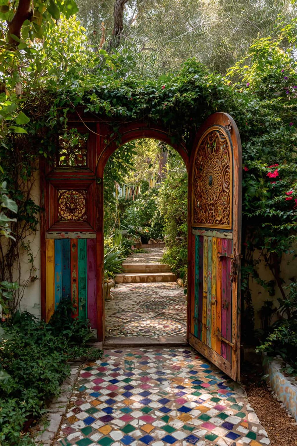 28 Boho Garden Gate Ideas That Are Pure Outdoor Eye Candy