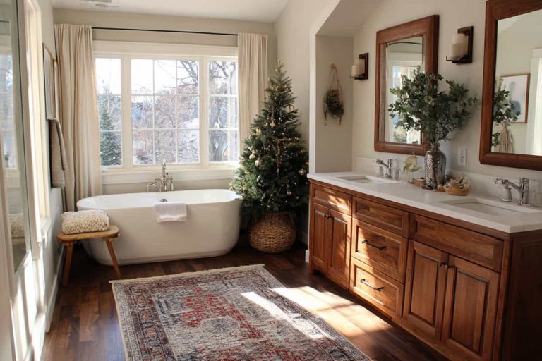 20 Christmas Bathroom Decor Ideas You'll Love