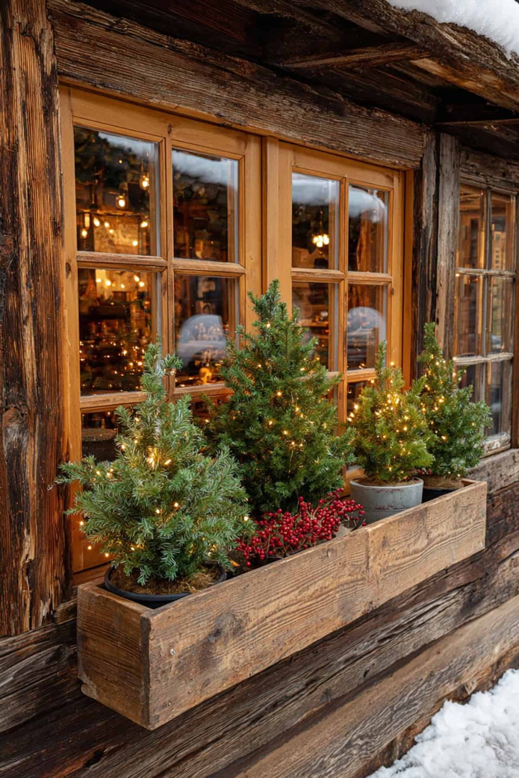 24 Prettiest Christmas Window Box Ideas You’ll See This Season