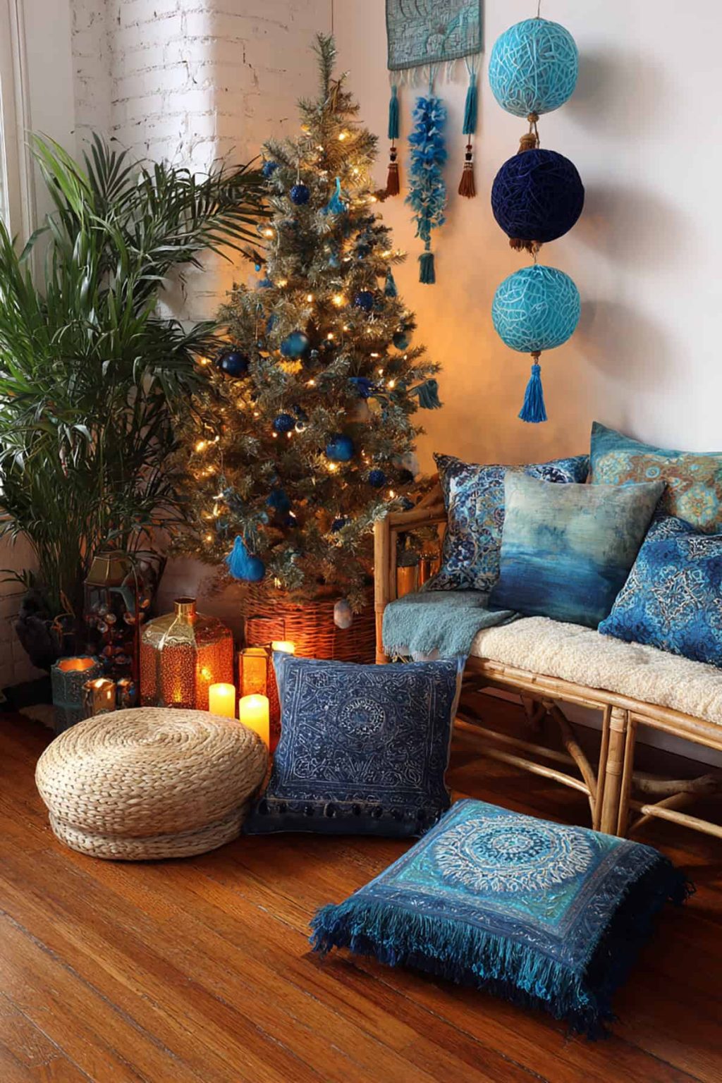 31 Frosty & Fabulous Blue Christmas Decor Ideas