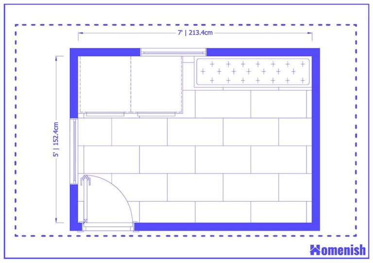 10 Great 5' x 7' Laundry Room Layouts