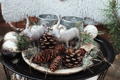 38 Cozy & Pretty Christmas Tray Decor Ideas