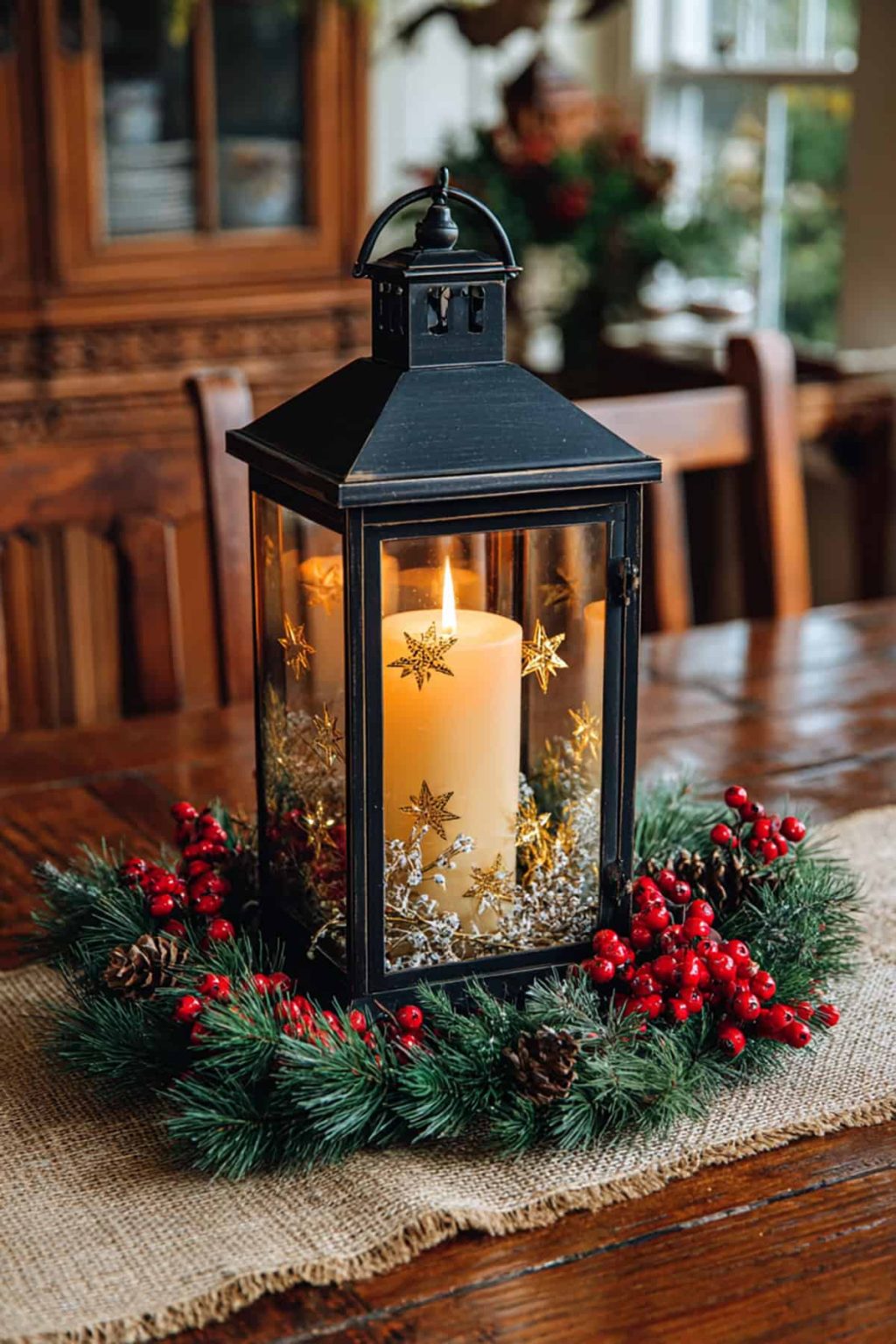 32 Christmas Candle Centerpiece Ideas That’ll Make Your Table Shine!