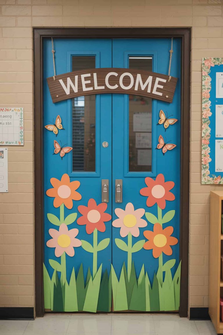 22 Creative Spring Classroom Door Ideas to Welcome Students Back