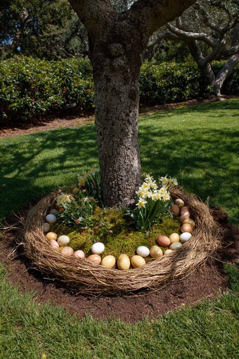 26 Charming Outdoor Easter Decor Ideas You’ll Want This Year