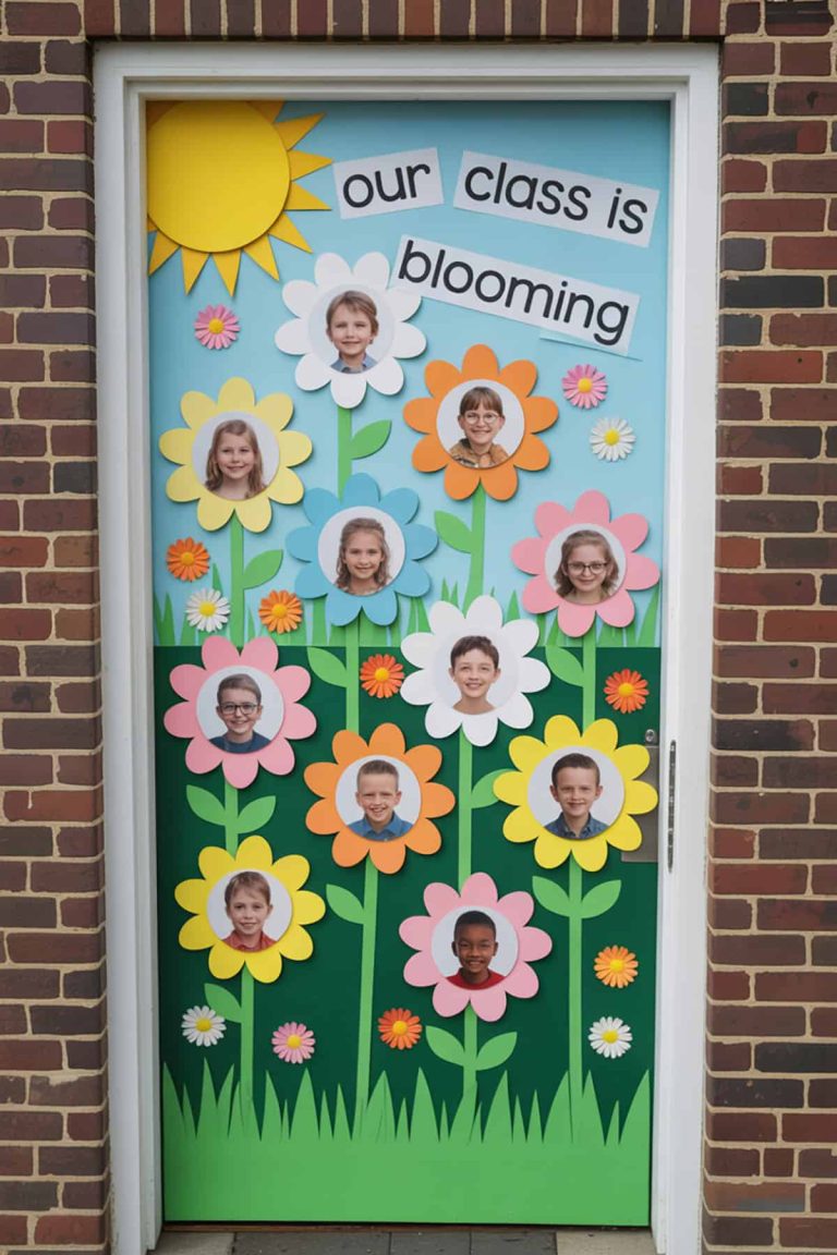 22 Creative Spring Classroom Door Ideas to Welcome Students Back