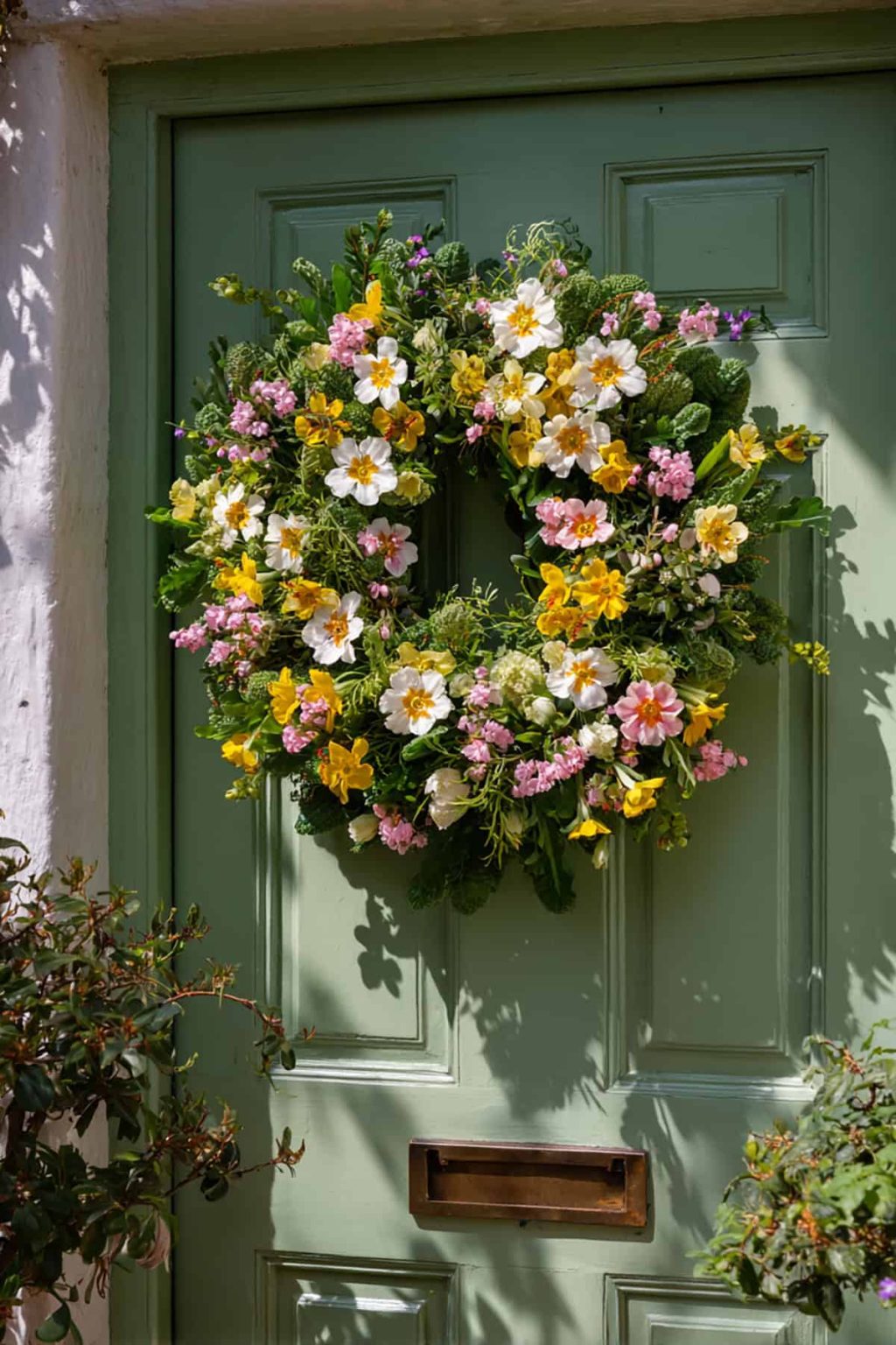 45 Inspiring Spring Wreath Ideas For the Front Door