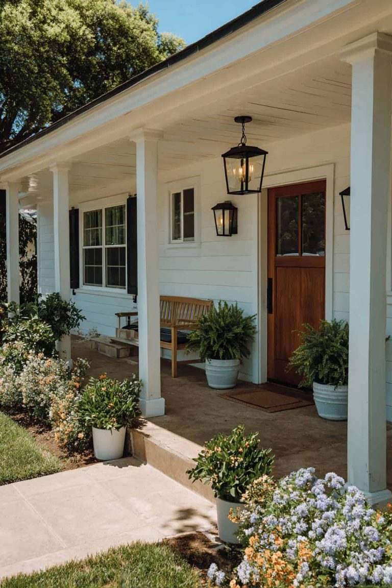 32 Easy Spring Front Porch Decor Ideas To Copy Today